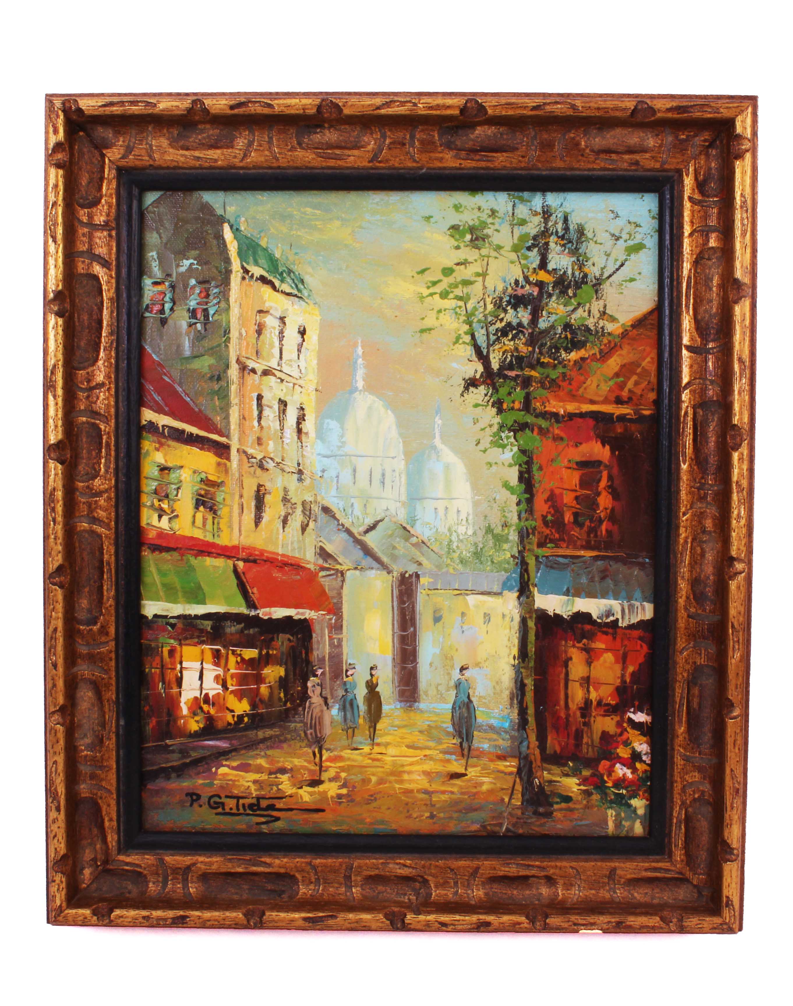 Pair of P.G. Tiele Original Oil Paintings | EBTH