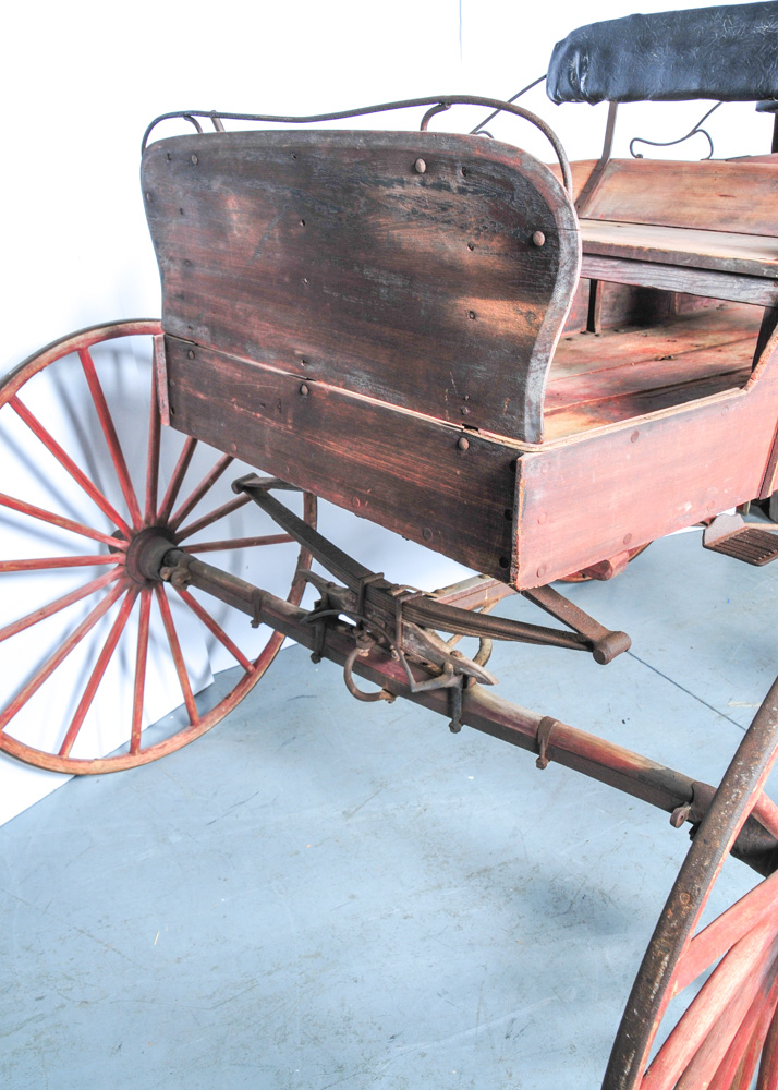 Antique Horse Drawn Buckboard Wagon | EBTH