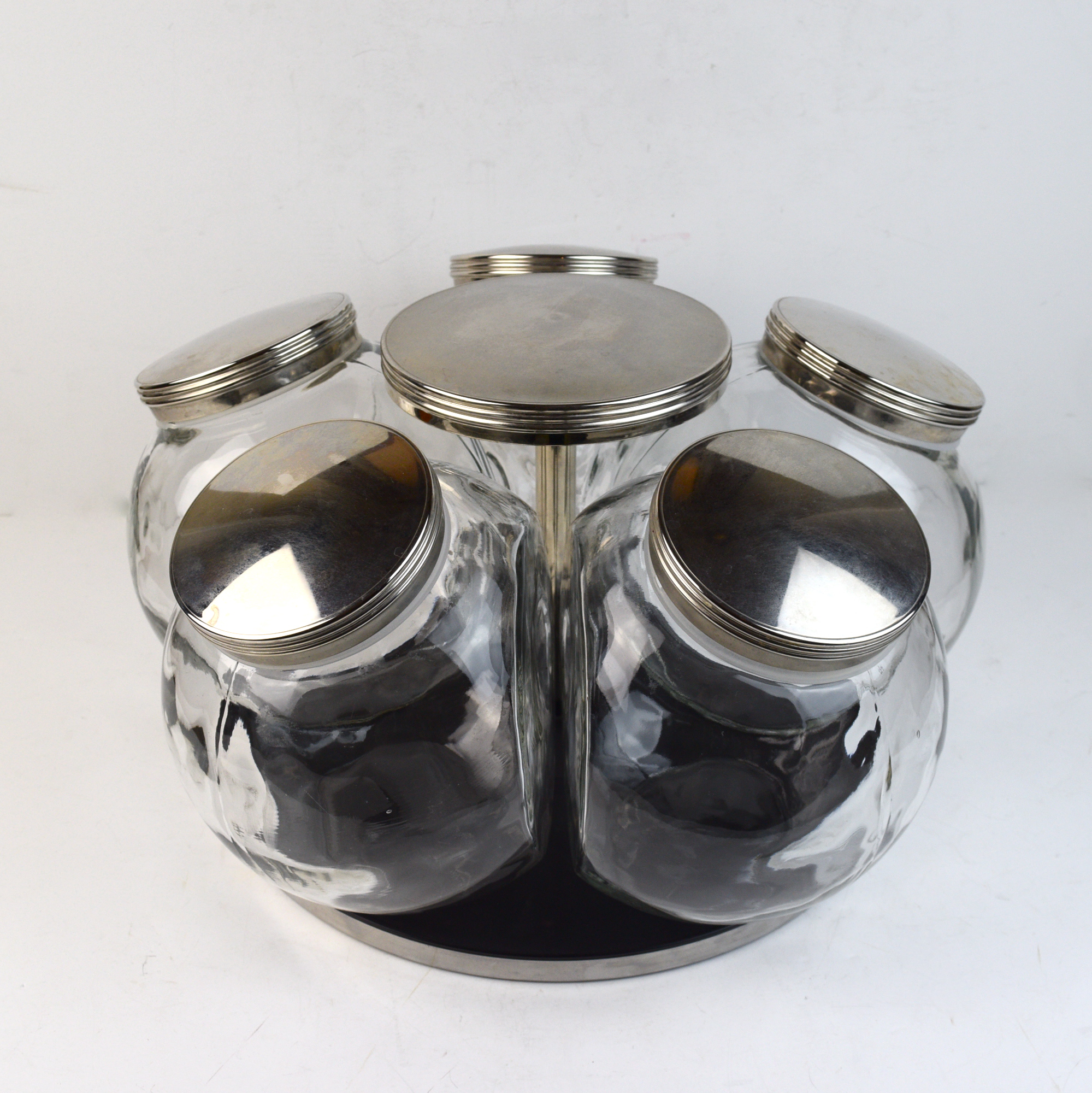 Revolving Glass Canisters | EBTH