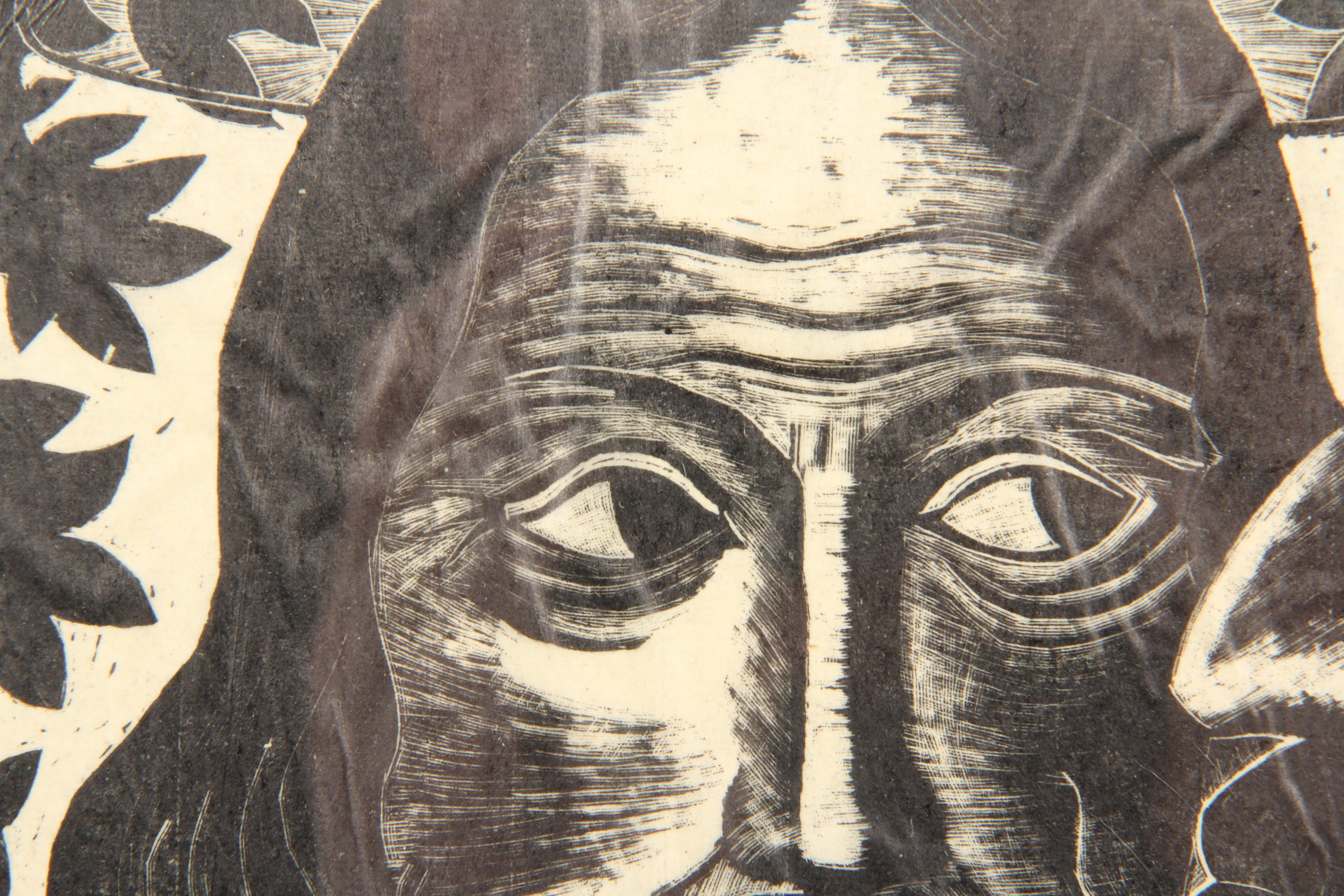 Fritz Richter Woodcut | EBTH