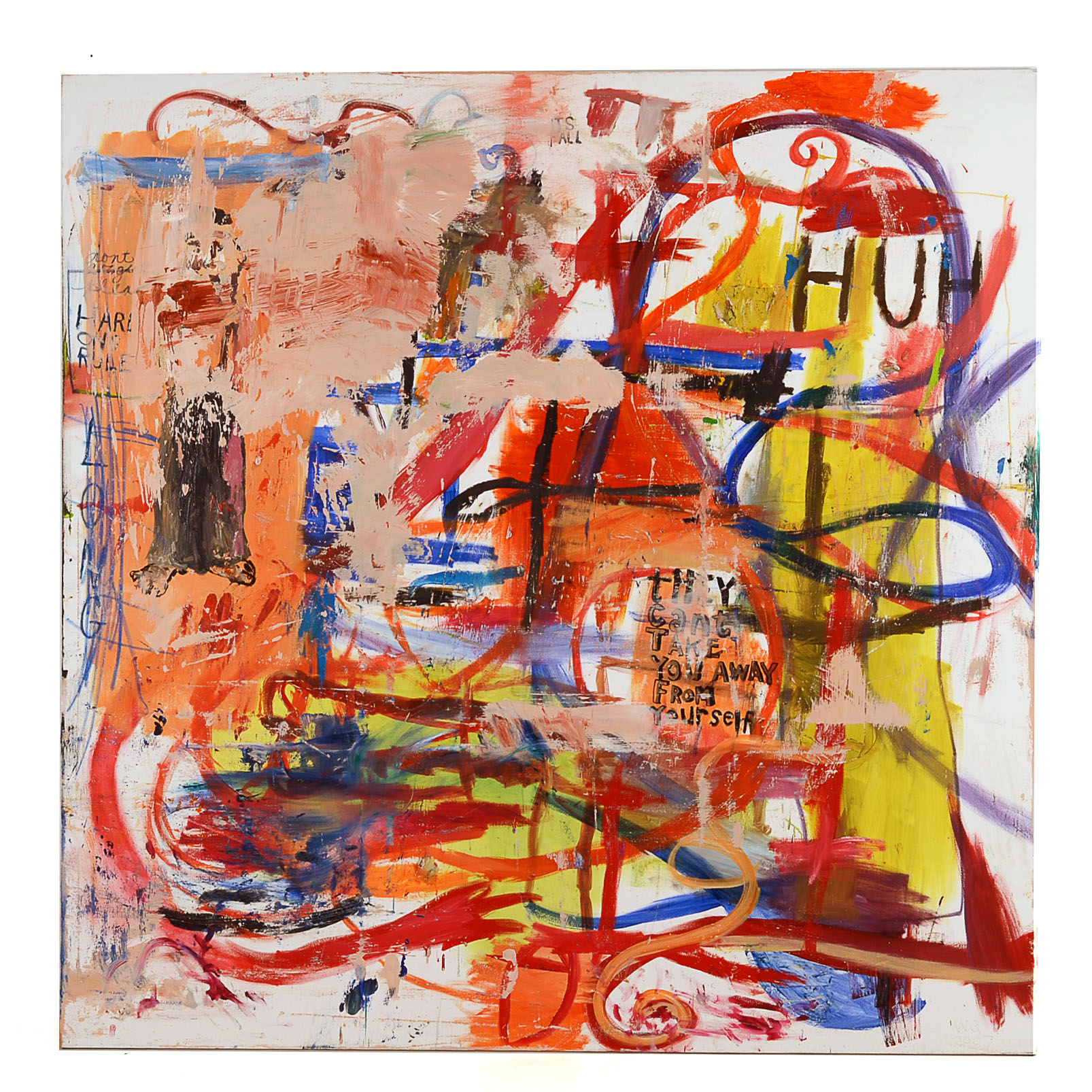 William Quigley Original Oil and Acrylic on Canvas | EBTH