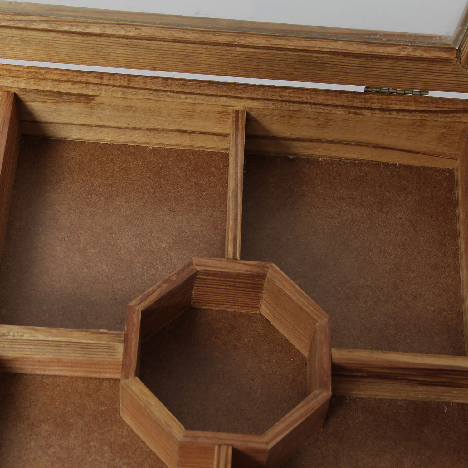 Vintage Oak Shadow Box | EBTH