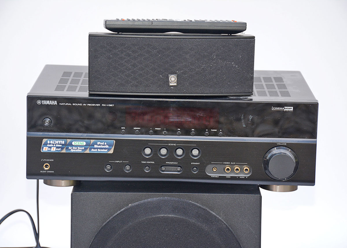 Yamaha Natural Sound AV Receiver RX-V367 and Speakers | EBTH