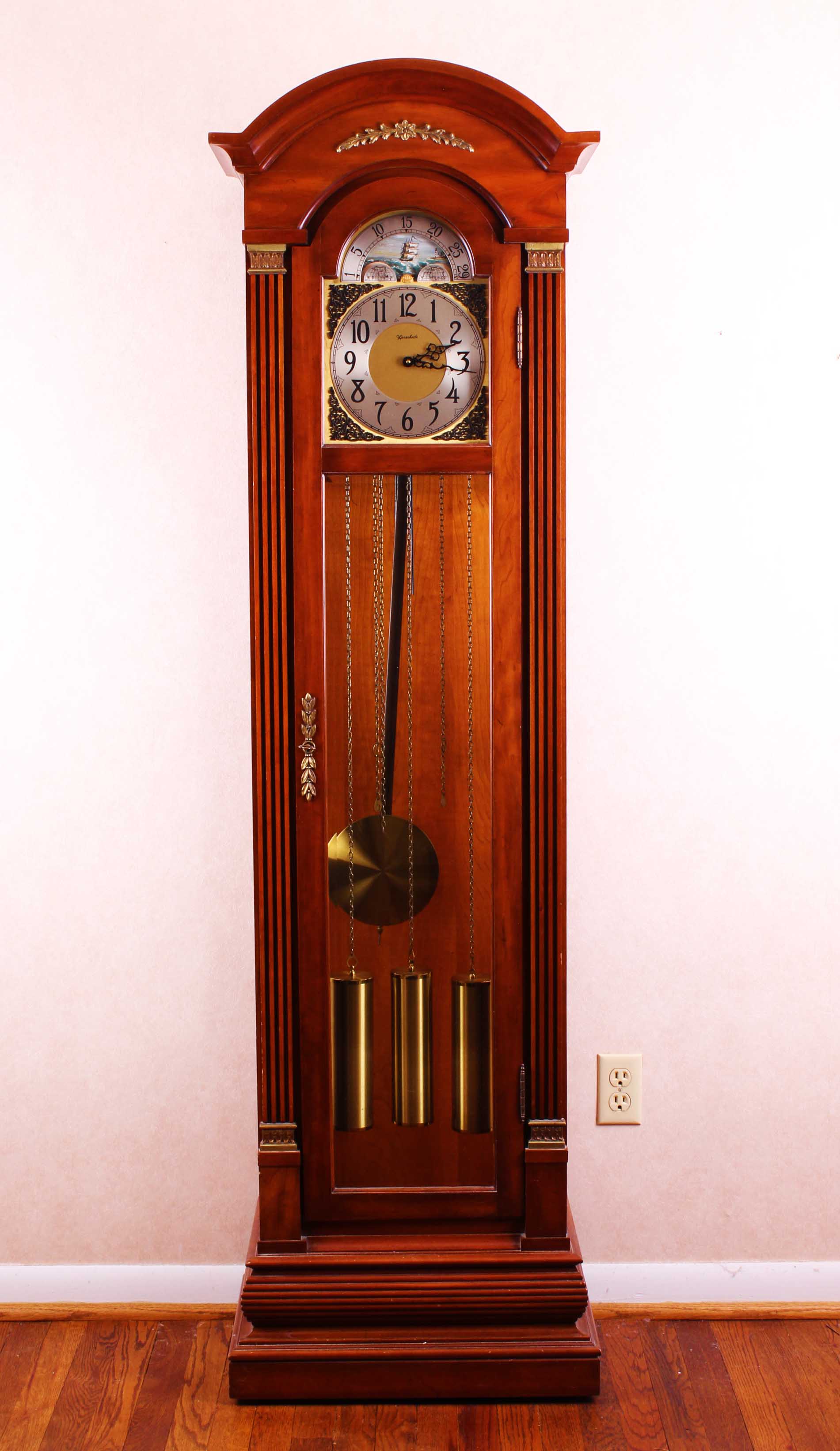 Vintage Herschede Grandfather Clock Model 325 | EBTH
