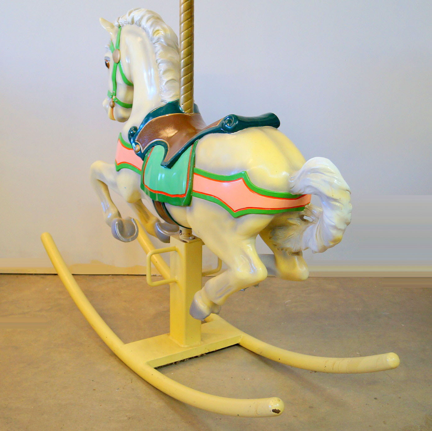 Repurposed Antique Carousel Rocking Horse | EBTH