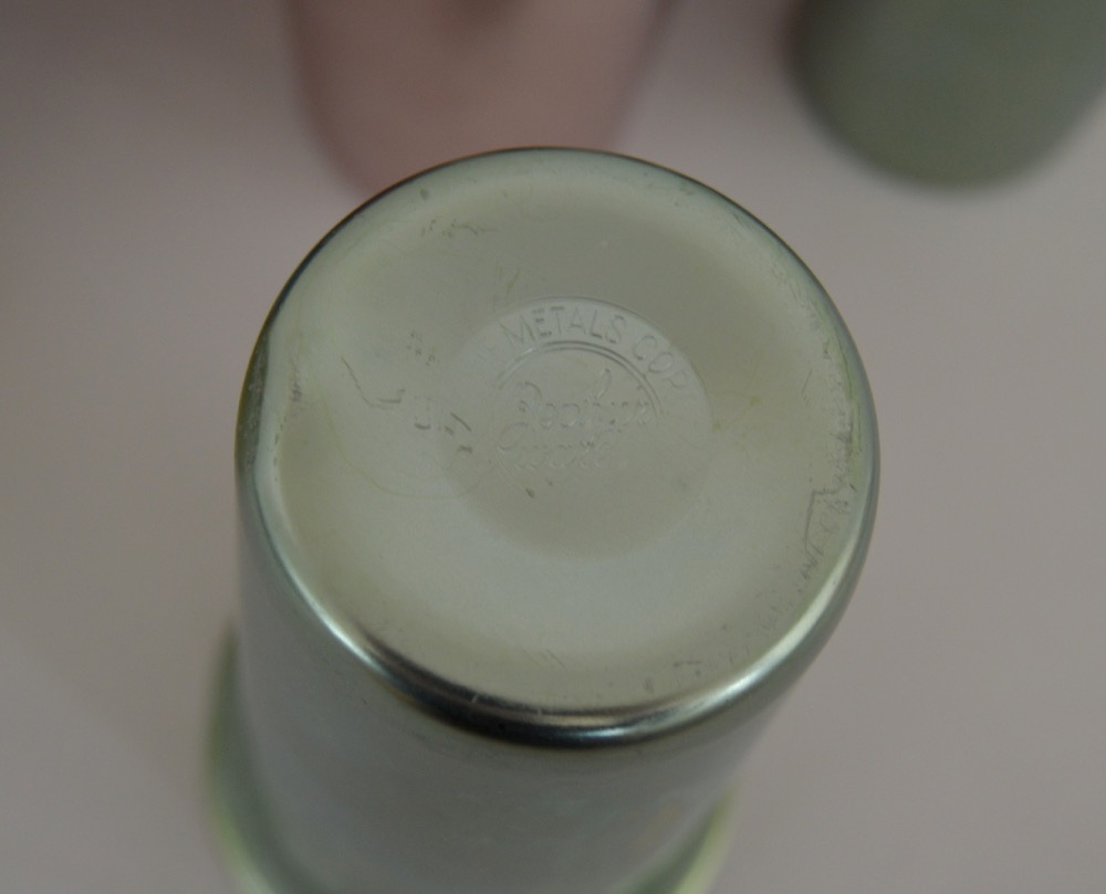 Vintage Zephyr Ware Metal Tumblers | EBTH
