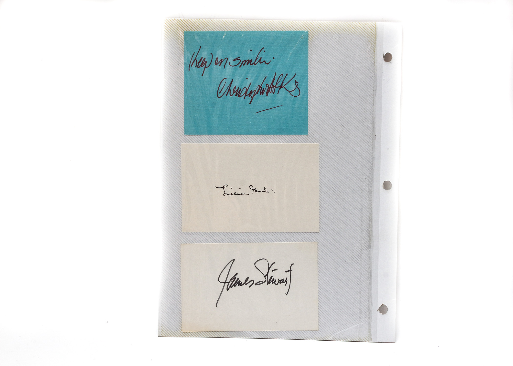 Collection of Celebrity Autographs | EBTH