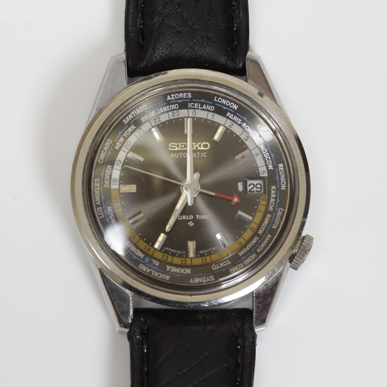 Seiko Automatic World Time Watch | EBTH