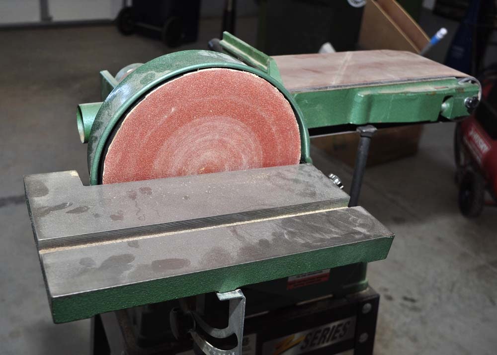 Grizzly Combination Sander 6 X 48 Belt 9 Disc Z Series EBTH grizzly-combination-sander-6-x-48-belt-9-disc-z-series-ebth