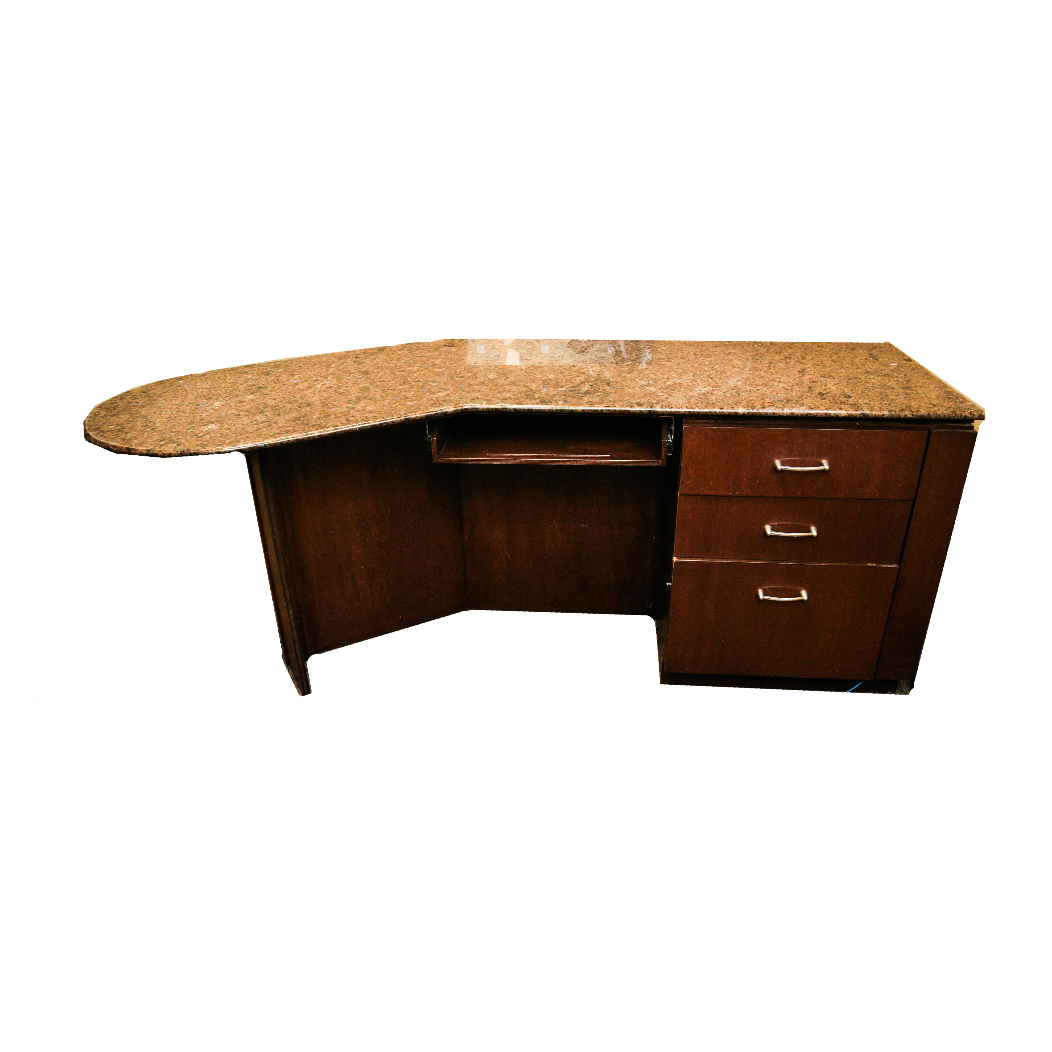 Granite-Top Desk | EBTH