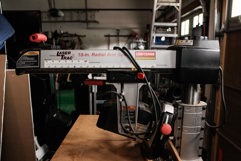 Craftsman Professional Laser Trac Radial Arm Saw | EBTH