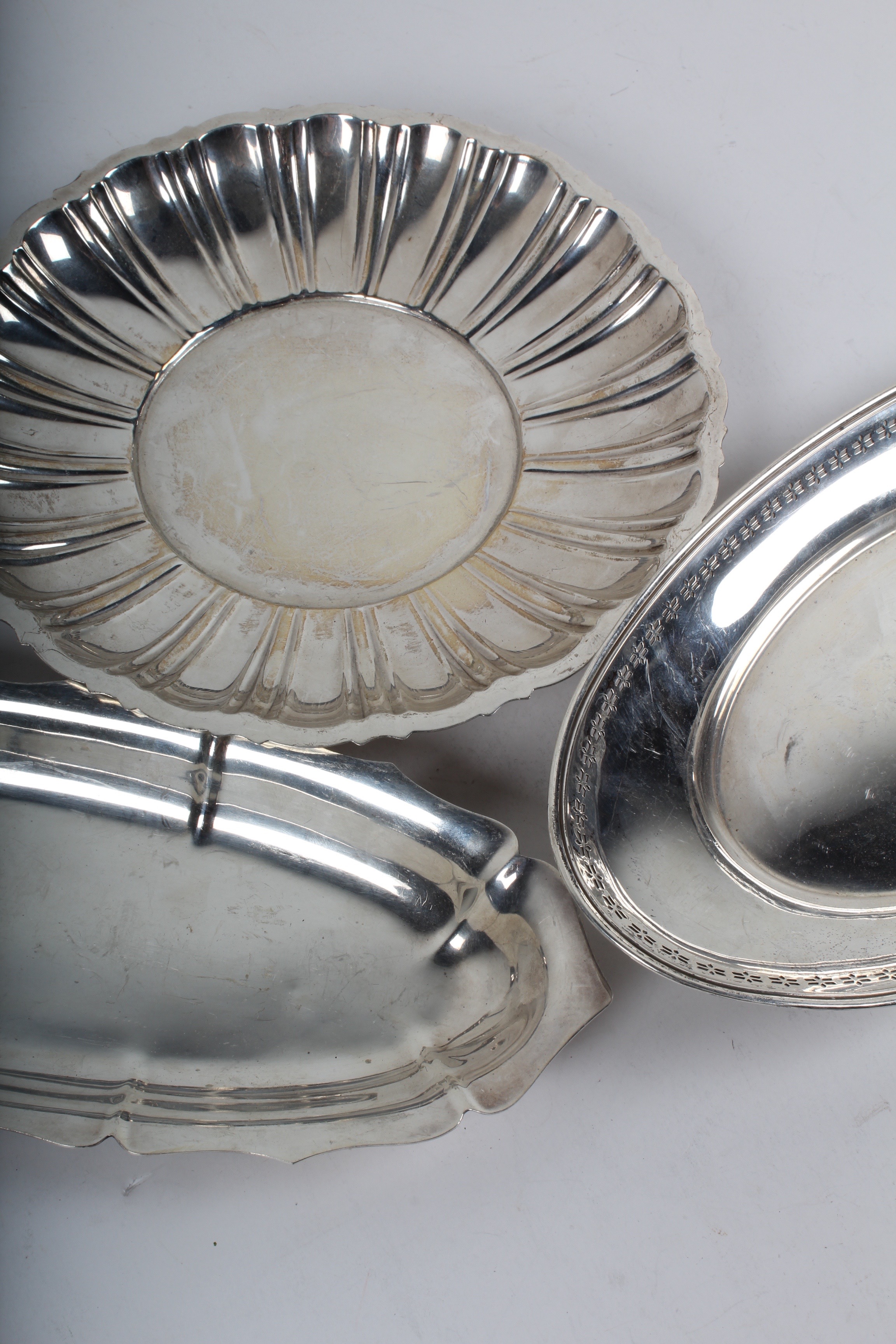 Trio of Sterling Silver Trays | EBTH