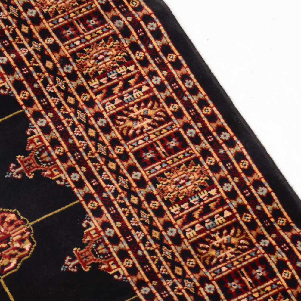 Karastan "Black Bokhara" Large Area Rug | EBTH