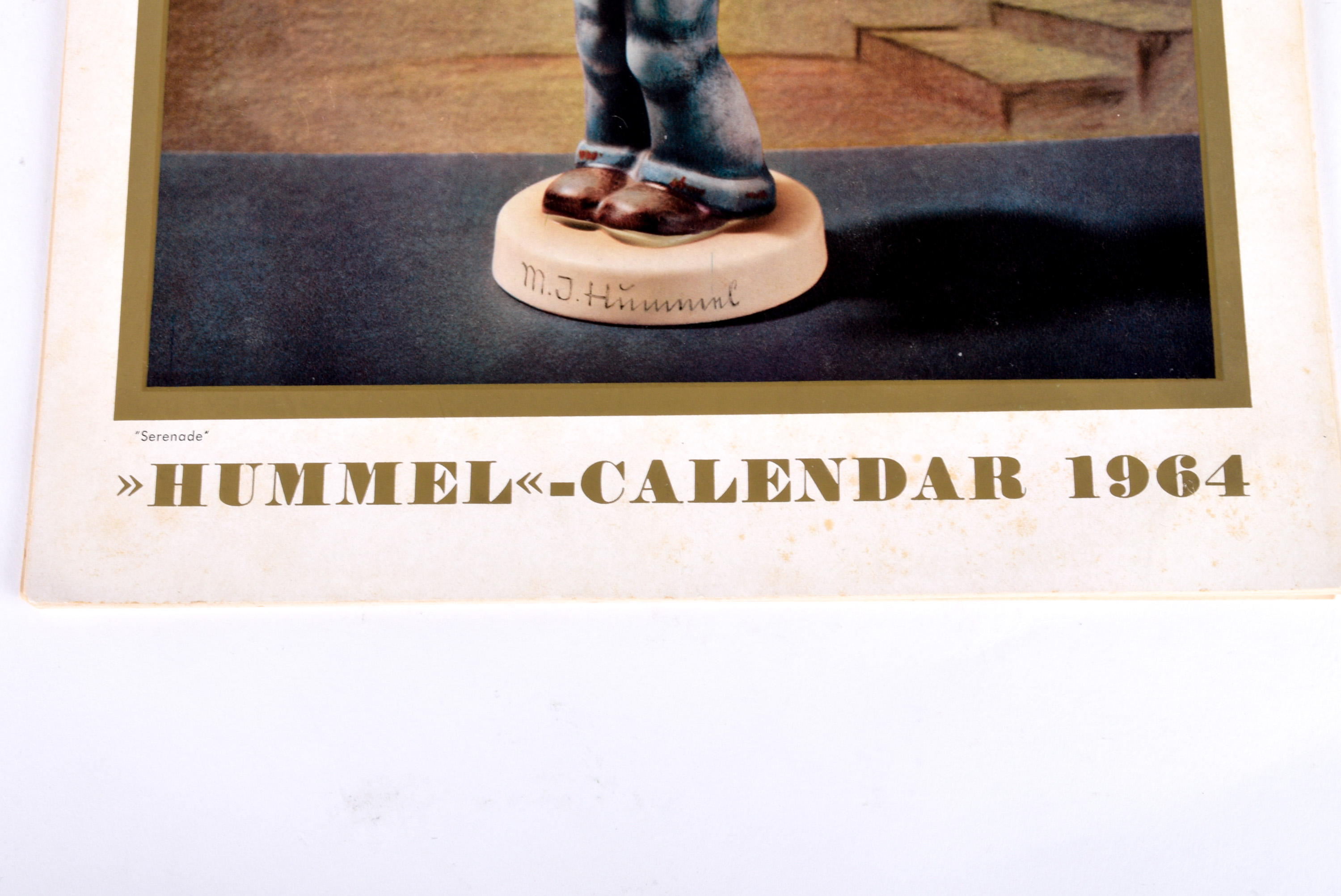 Trio of Hummel Figurines and Vintage Calendars | EBTH
