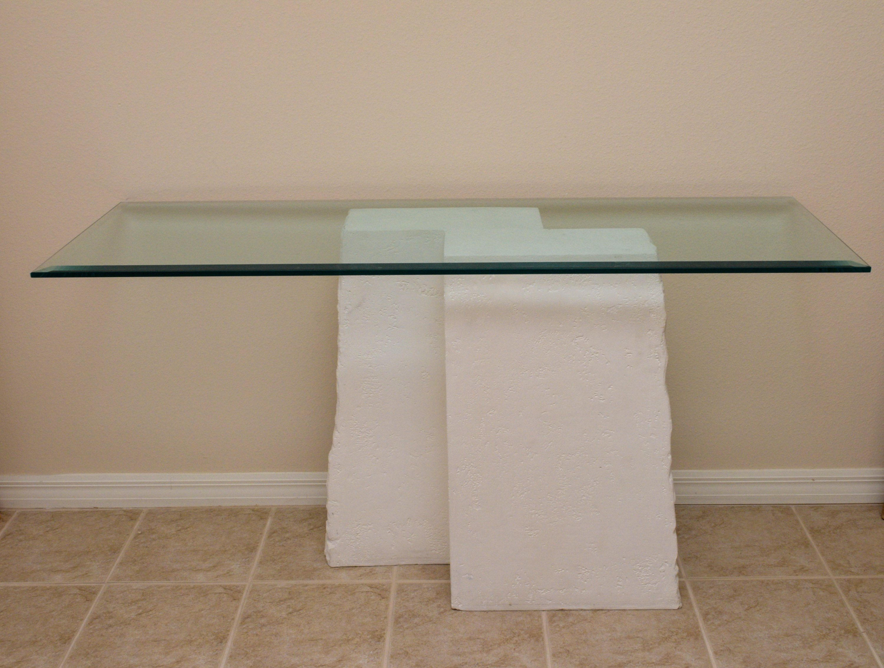 Glass Entry Table | EBTH