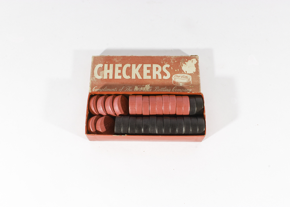 Vintage Set of Coca-Cola Checkers | EBTH