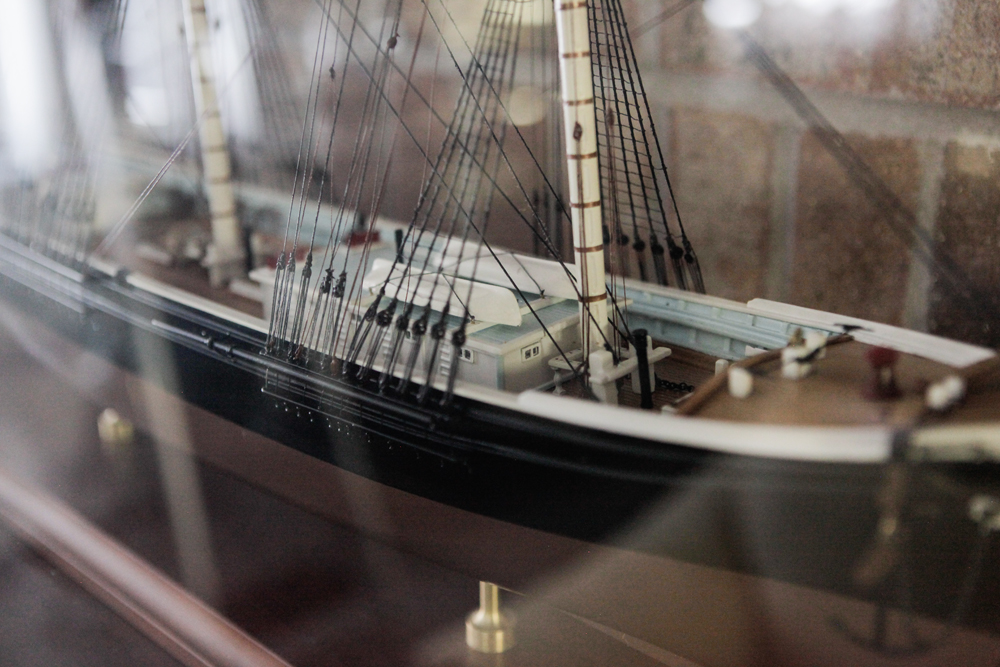 Flying Cloud Model Ship in Vitrine | EBTH
