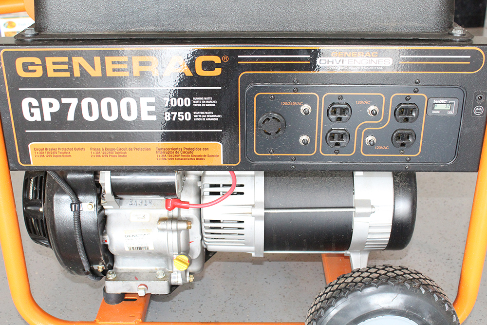 Generac GP 7000E Portable Generator | EBTH