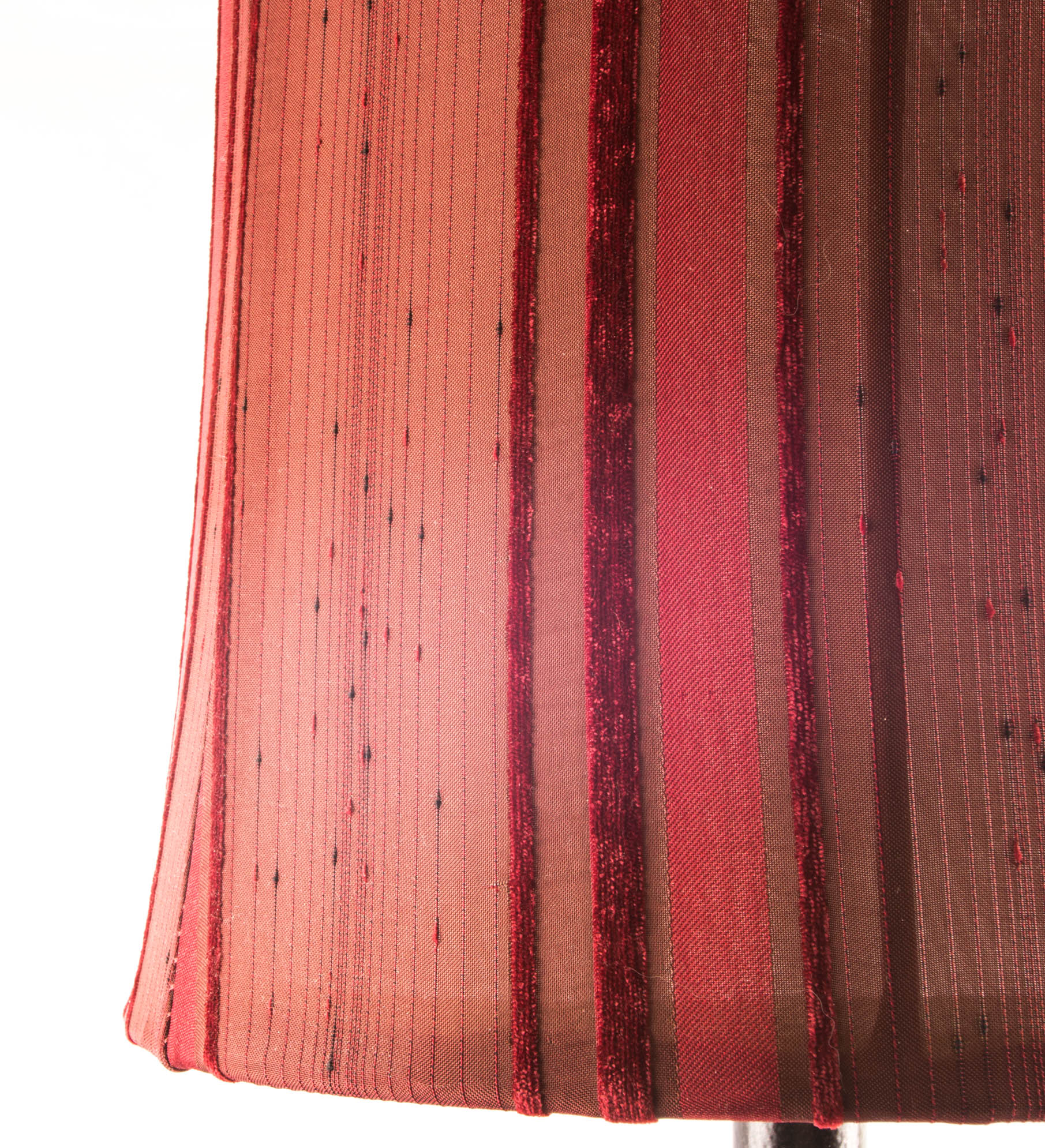 Table Lamp with Claret Shade | EBTH