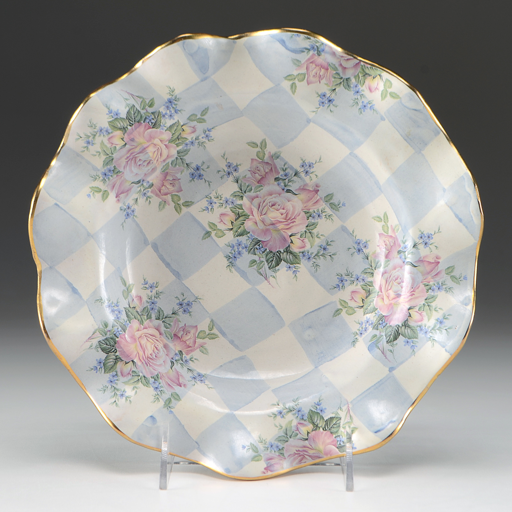 Mackenzie Childs Hand-Painted Ceramic Serving Dishes | EBTH