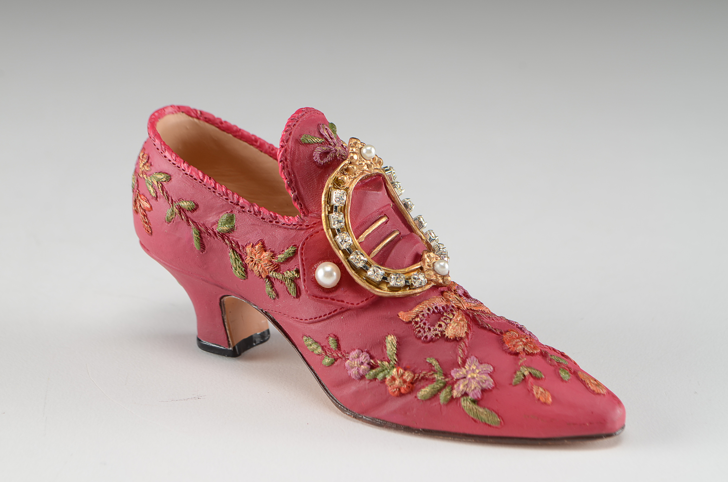 Collection of Four Miniature Resin Shoe Figurines Including Nostalgia ...