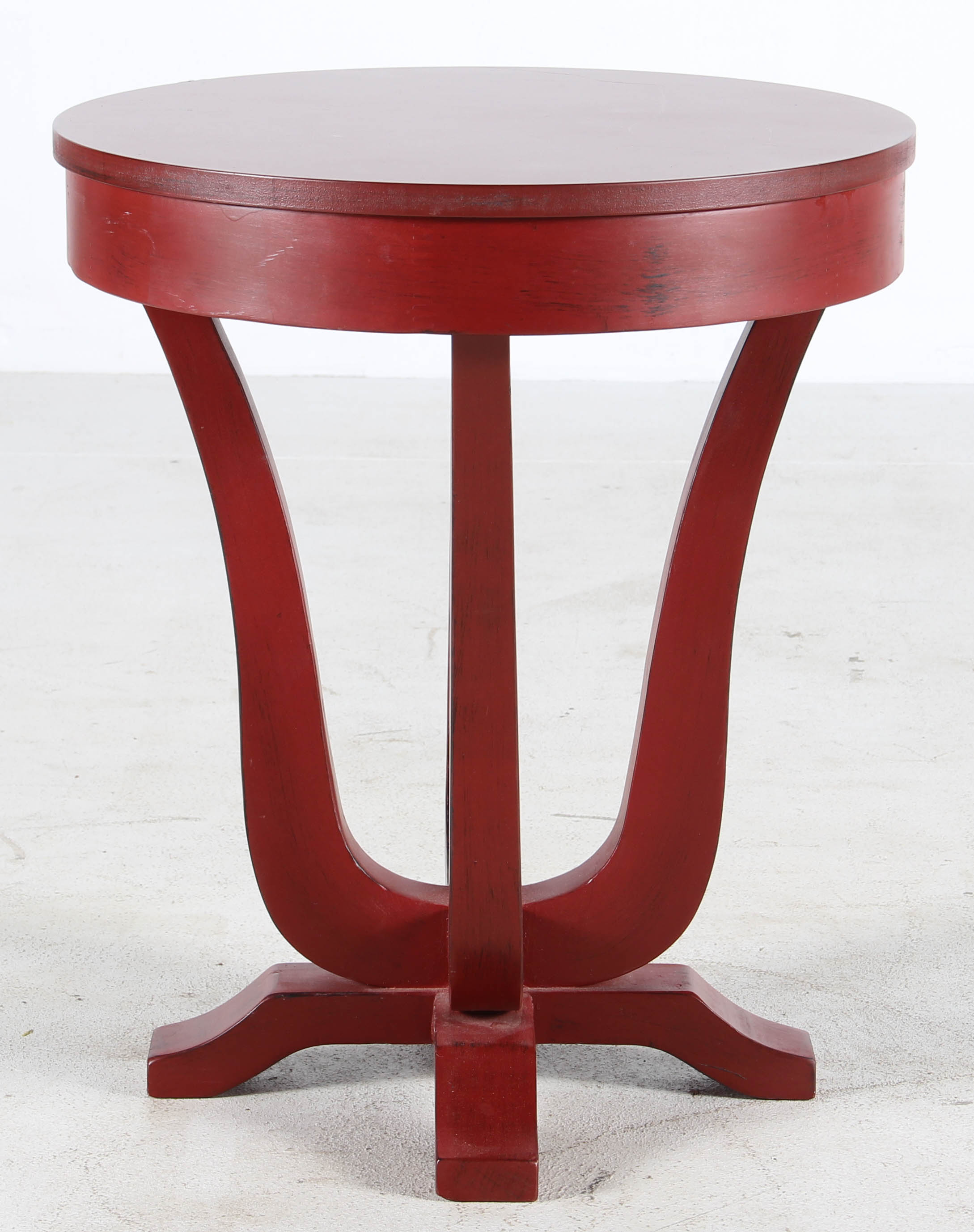 Red Accent Table | EBTH