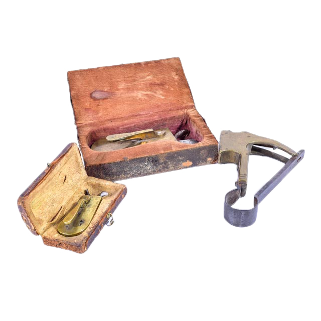 Antique Civil War Brass Bloodletting Fleams | EBTH