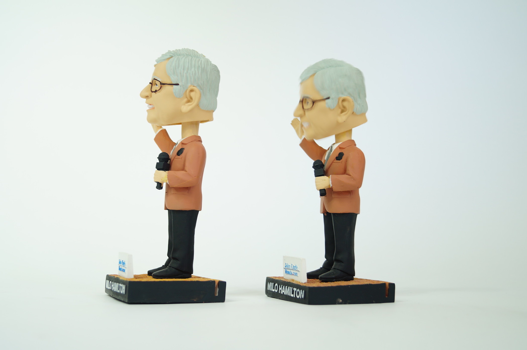 Milo Hamilton Bobbleheads | EBTH