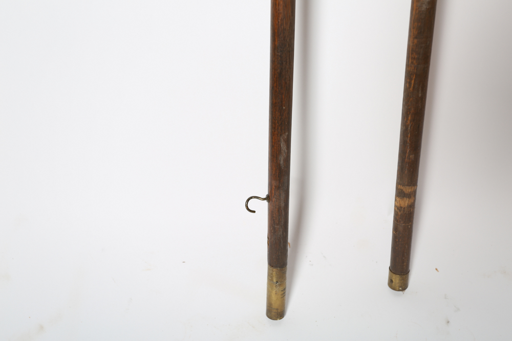 Vintage Cub Scout Flagpole with Brass Wolf Finial | EBTH