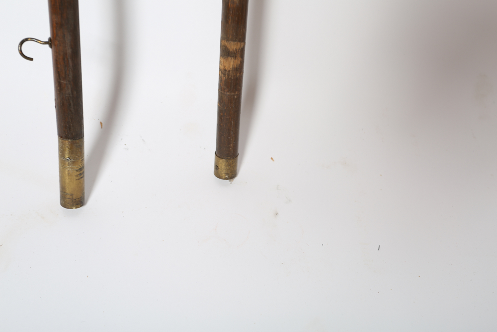 Vintage Cub Scout Flagpole with Brass Wolf Finial | EBTH