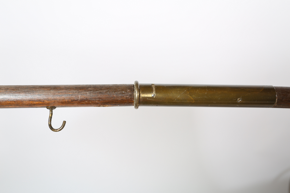 Vintage Cub Scout Flagpole with Brass Wolf Finial | EBTH