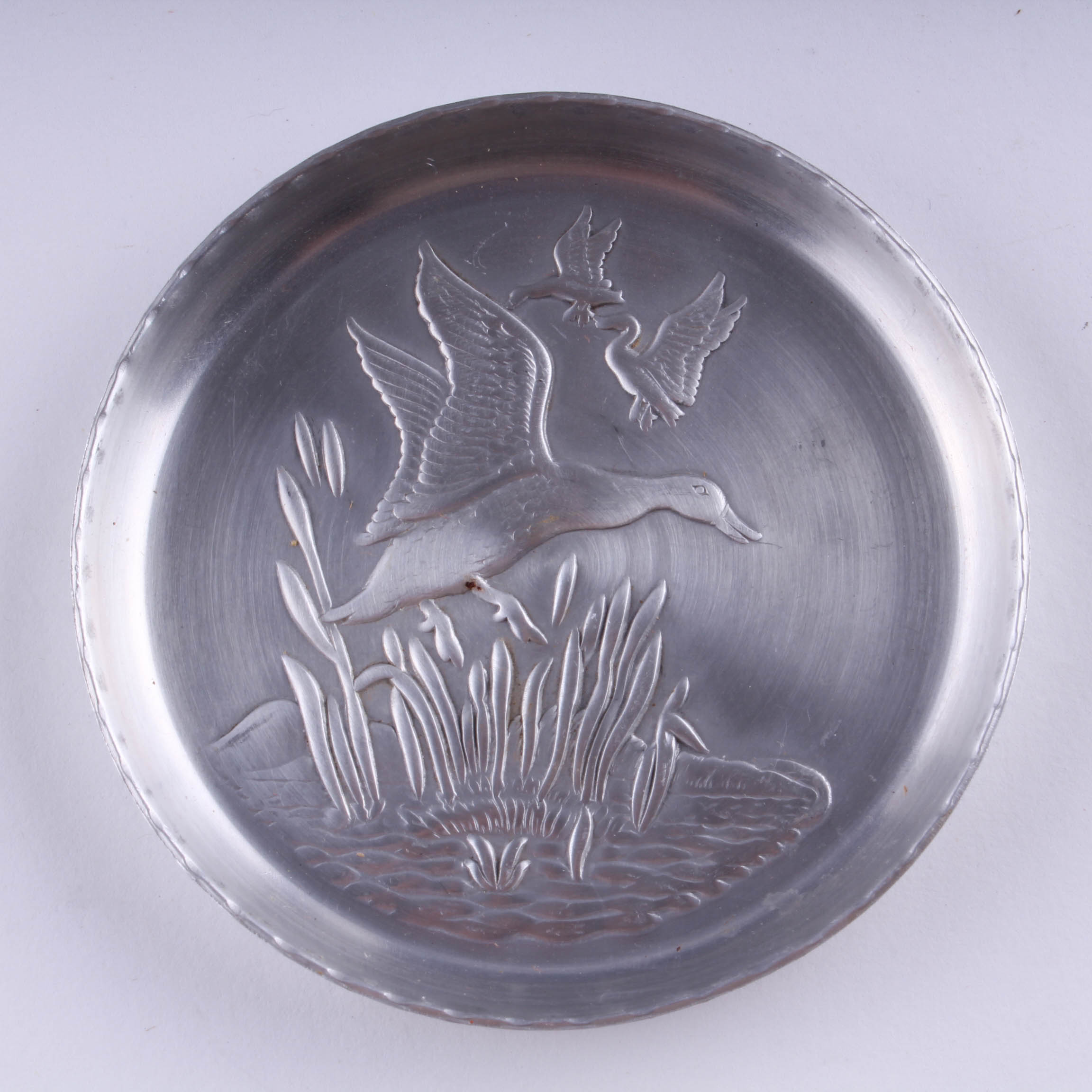 Vintage Kromex Aluminum Pitcher, Tumblers and Coasters | EBTH