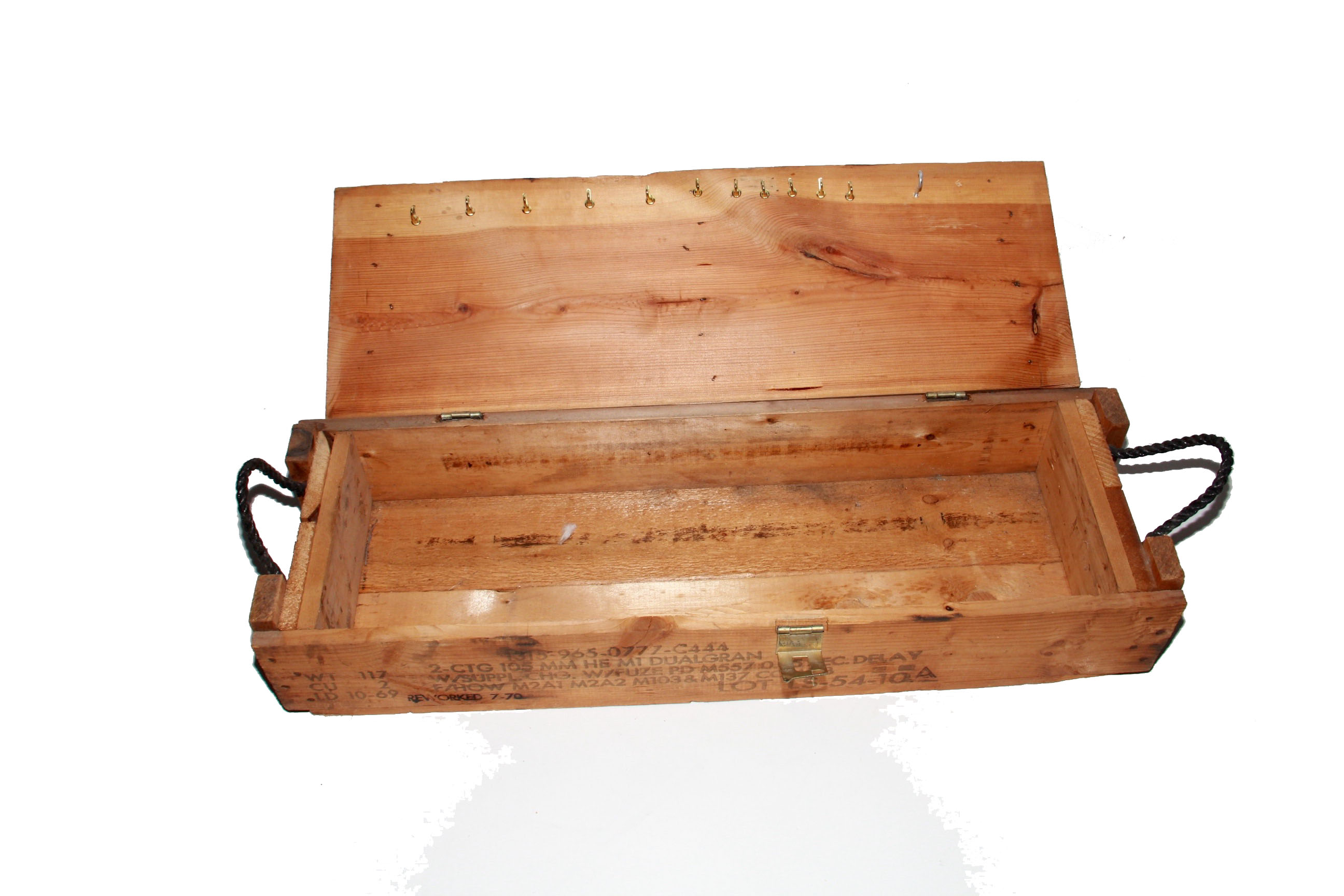 Vintage Wood Dynamite Box | EBTH