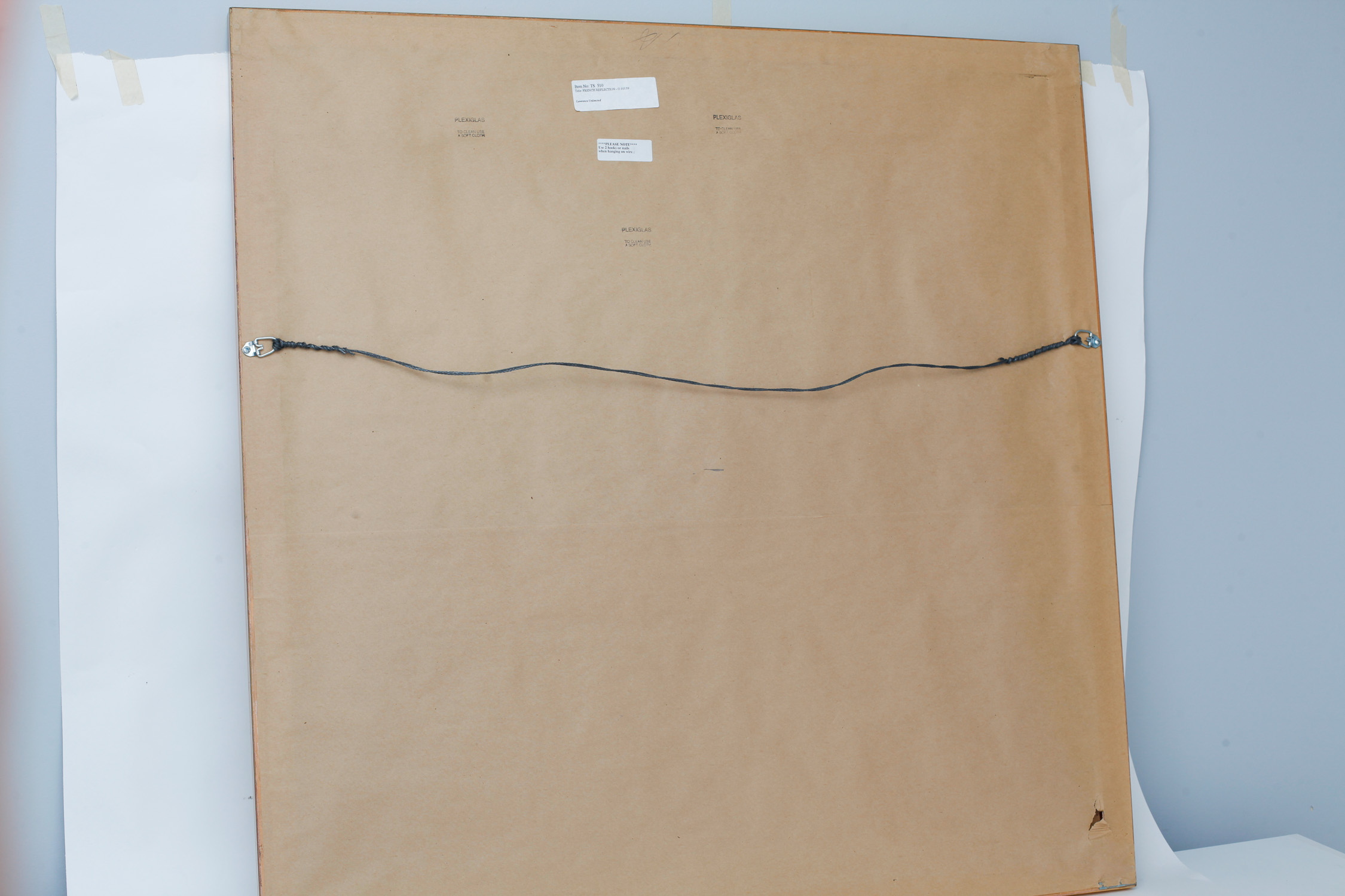 'French Reflection' Framed Watercolor Painting | EBTH