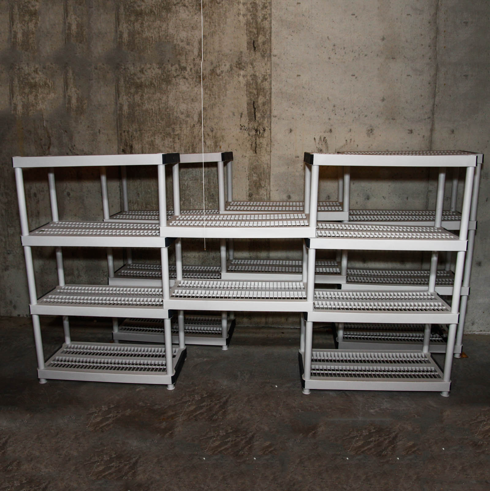 White Plastic Shelving Unit | EBTH