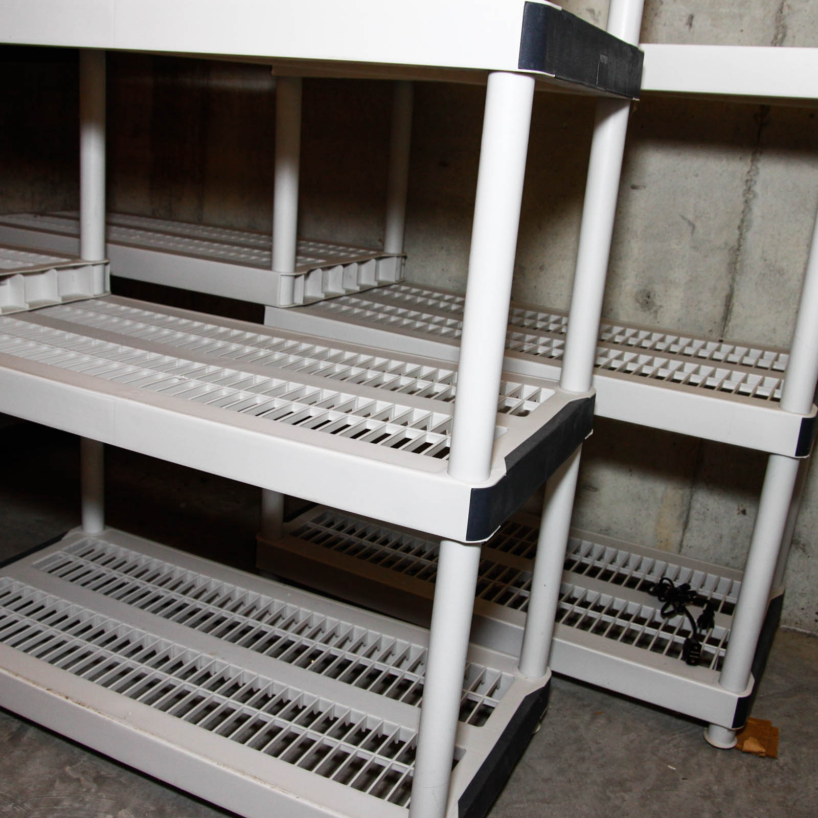White Plastic Shelving Unit | EBTH