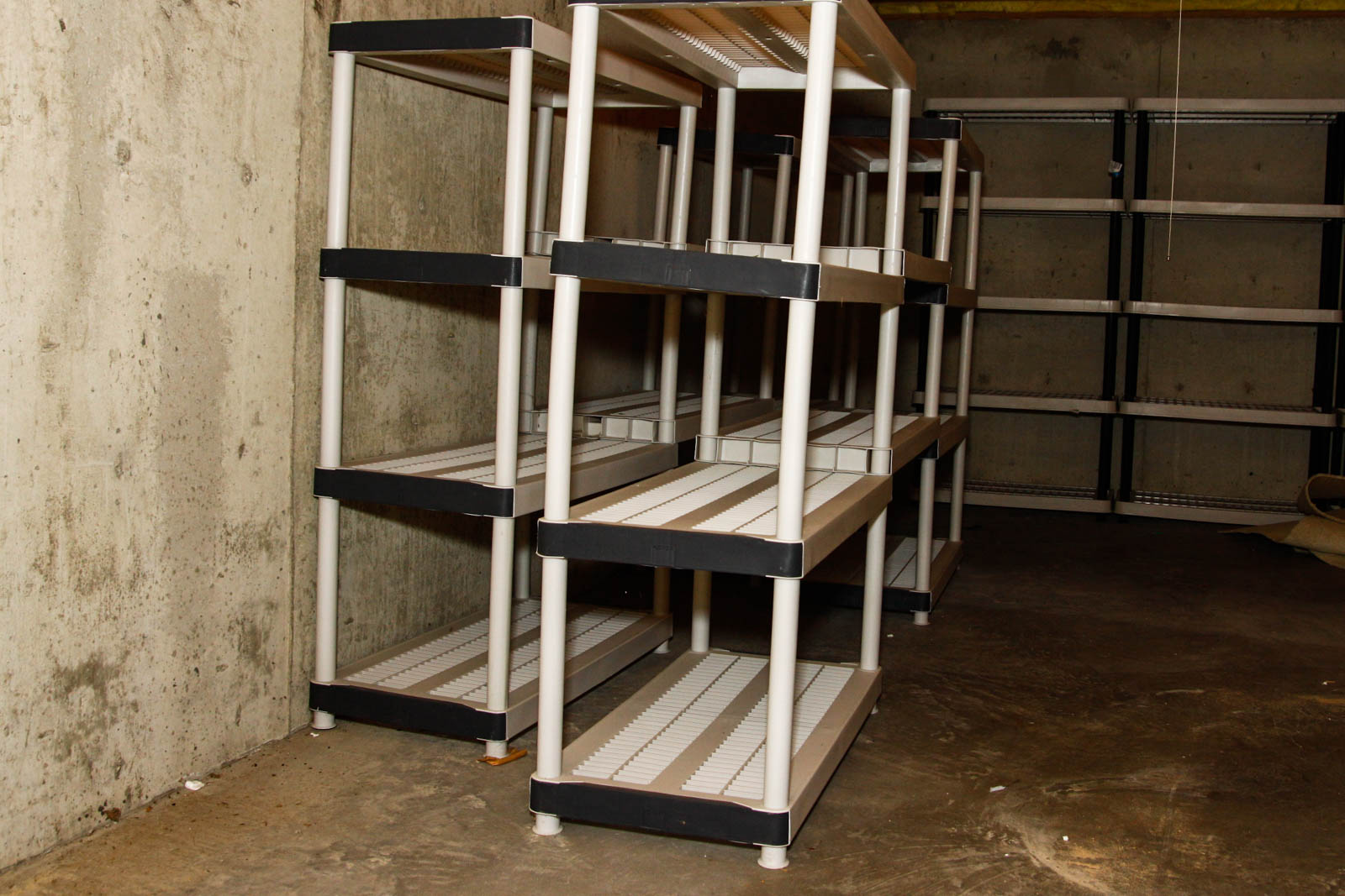 White Plastic Shelving Unit | EBTH
