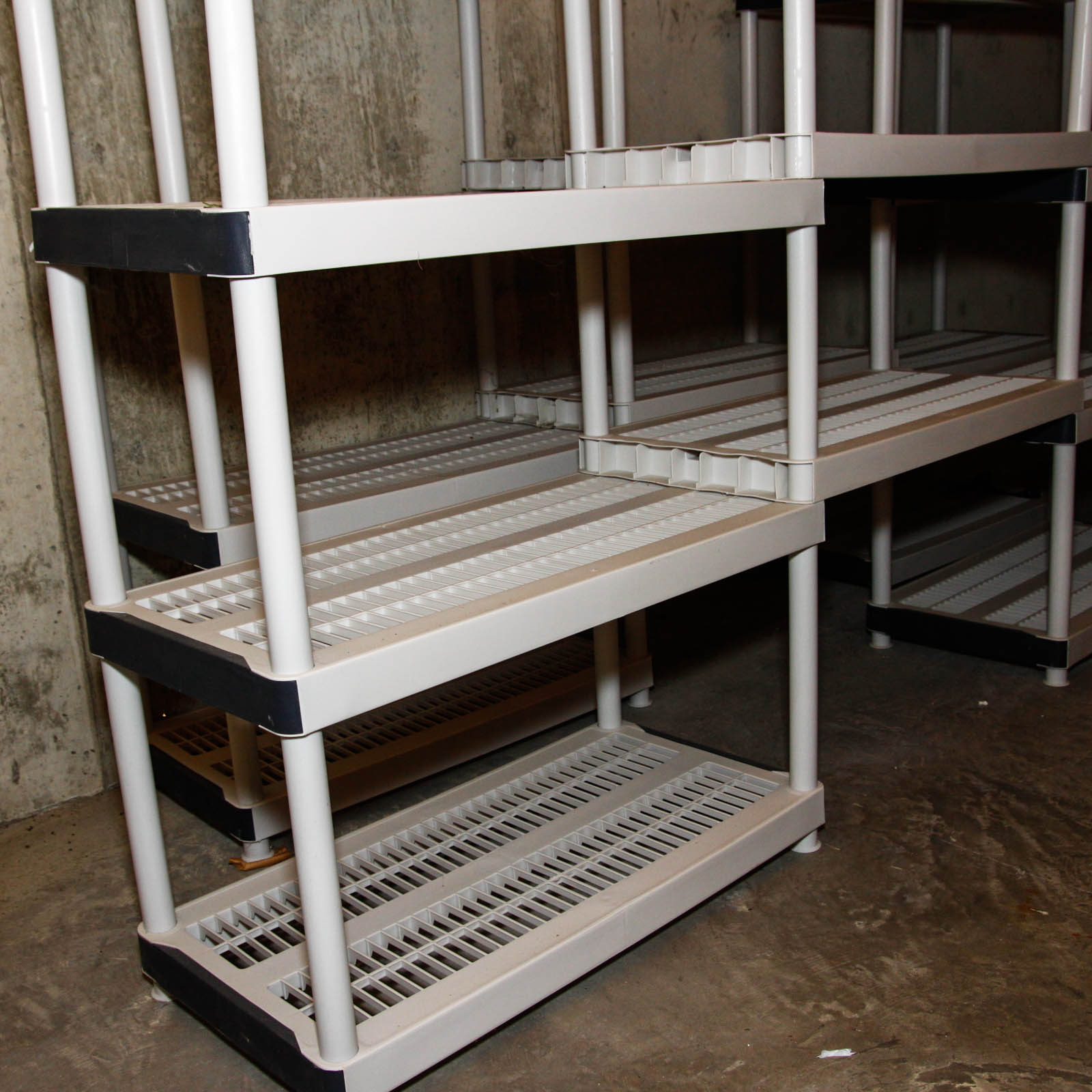 White Plastic Shelving Unit | EBTH