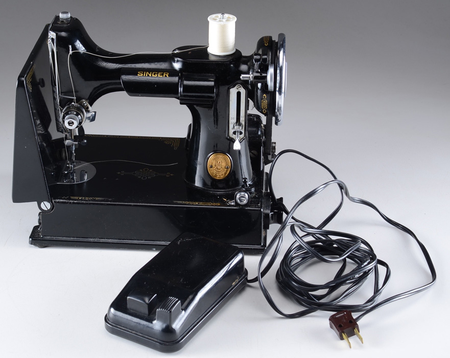 Singer Sewing Machine Featherweight Catalog 3-110 Simanco Motor | EBTH