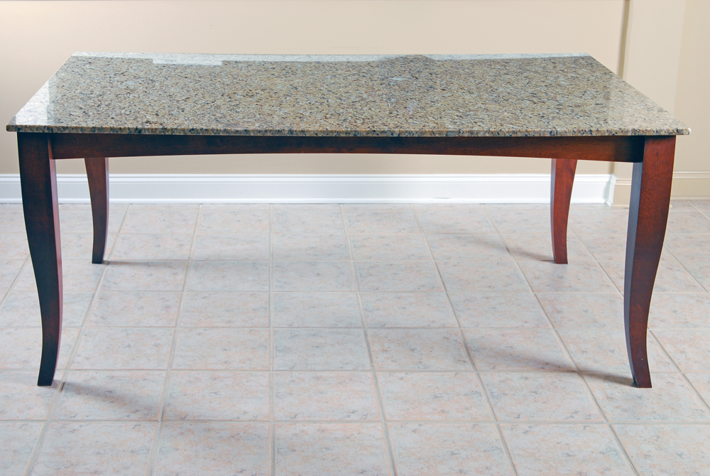 Quartz Top Dining Table | EBTH
