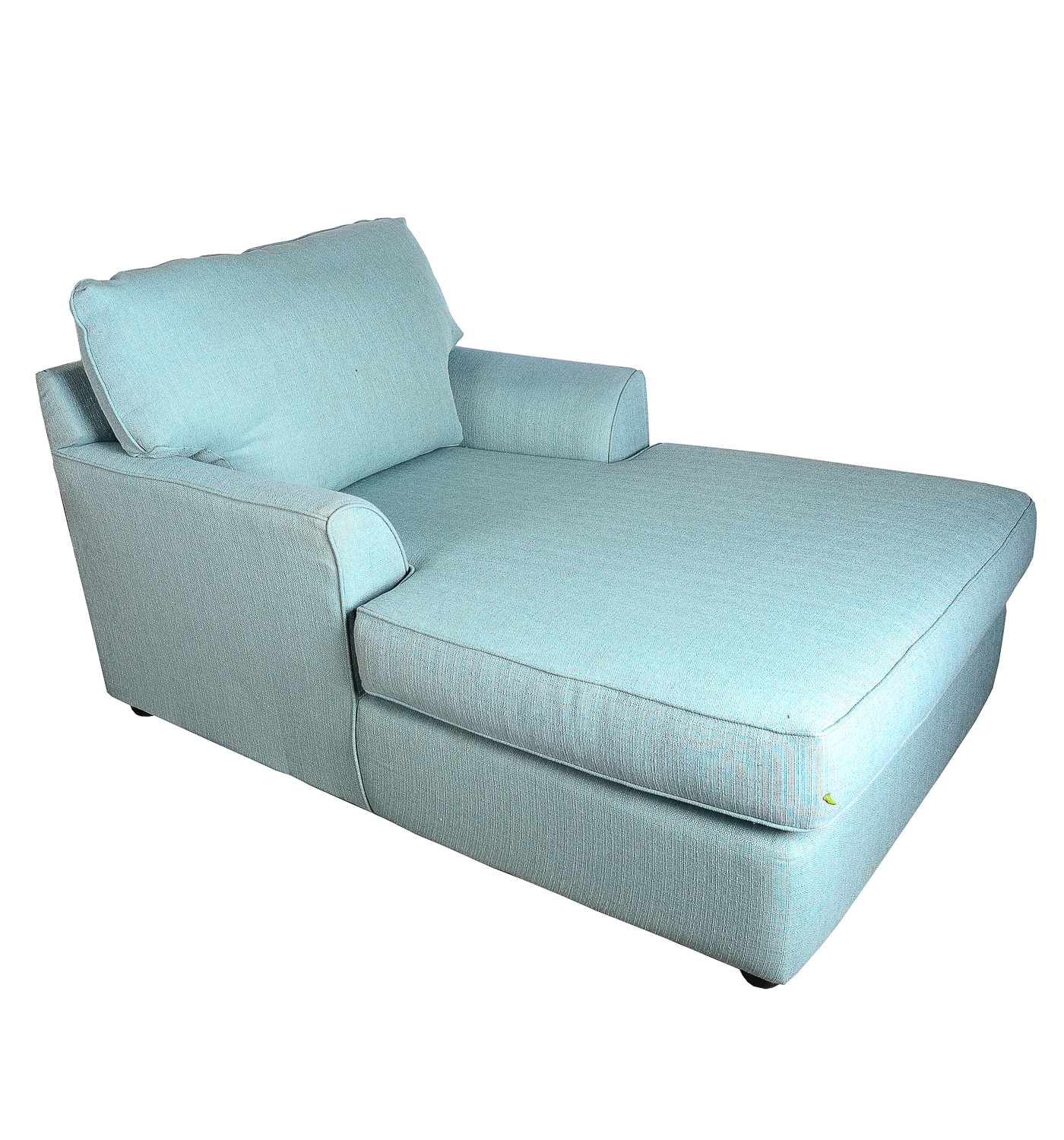 Blue Upholstered Chaise Lounge | EBTH