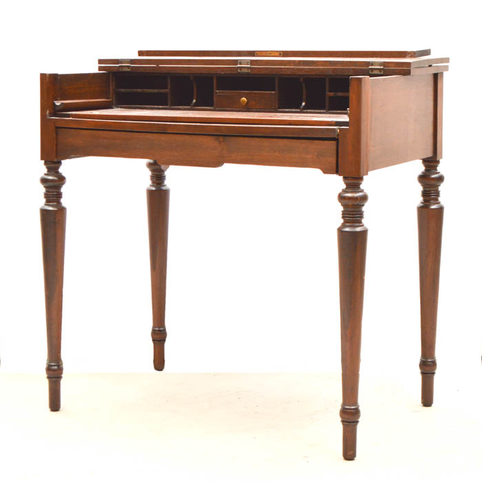 Antique Walnut Spinet Desk | EBTH