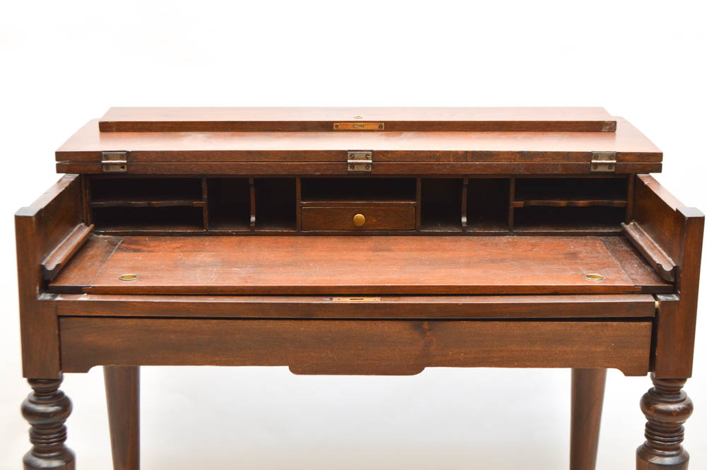 Antique Walnut Spinet Desk | EBTH