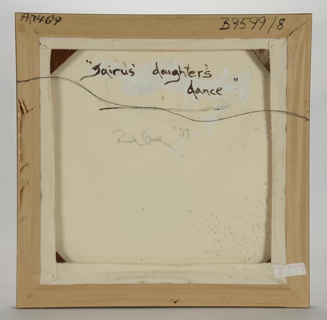 Rick Ball Original Oil Painting "Jairu's Daughter’s Dance," 1989 | EBTH