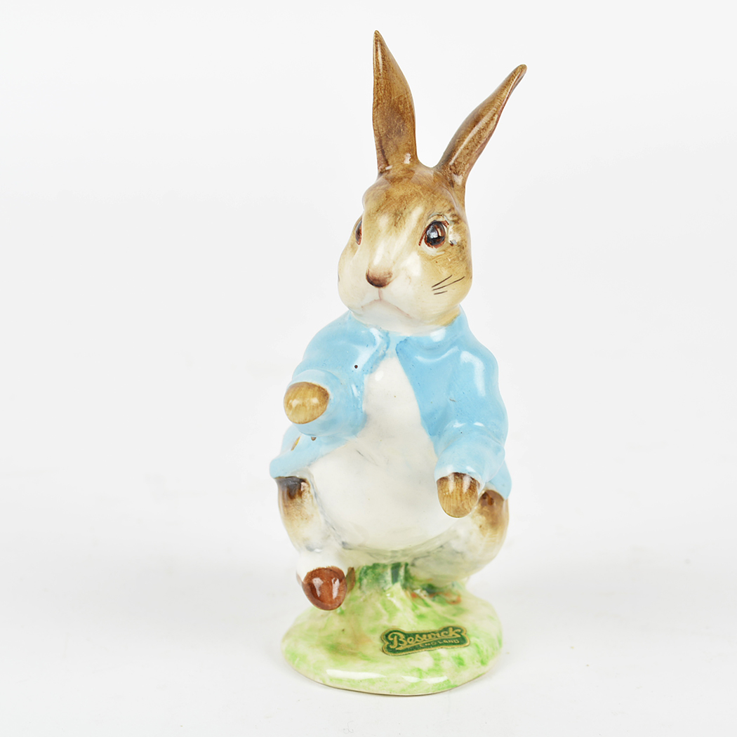 Vintage "Peter Rabbit" Beswick England Porcelain Figurine | EBTH