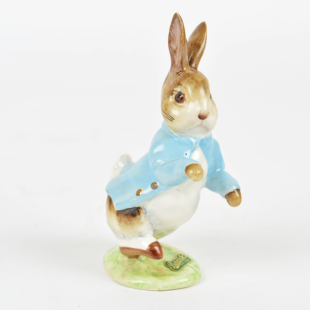 Vintage "Peter Rabbit" Beswick England Porcelain Figurine | EBTH