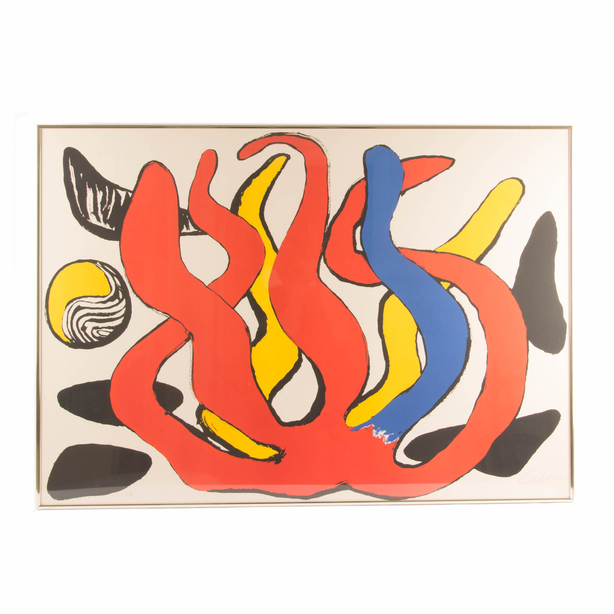 Signed Alexander Calder Abstract Lithograph | EBTH