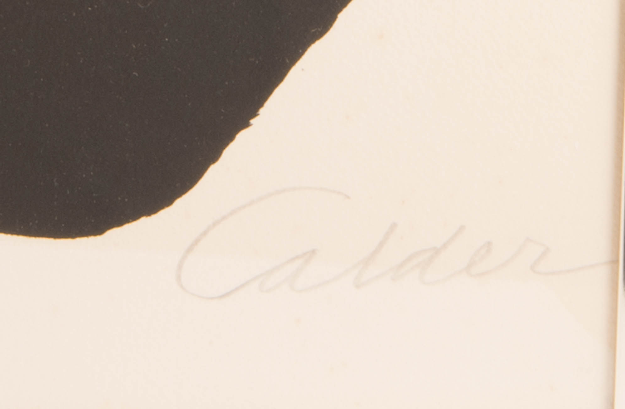 Signed Alexander Calder Abstract Lithograph | EBTH