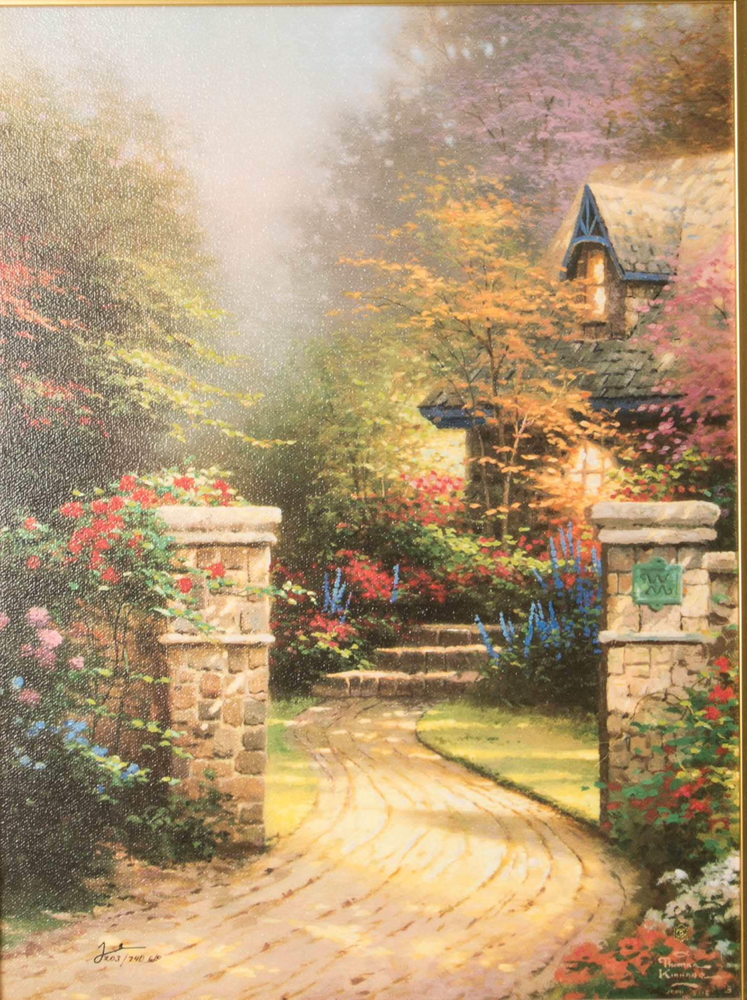 Thomas Kinkade Limited Edition Print on Canvas | EBTH