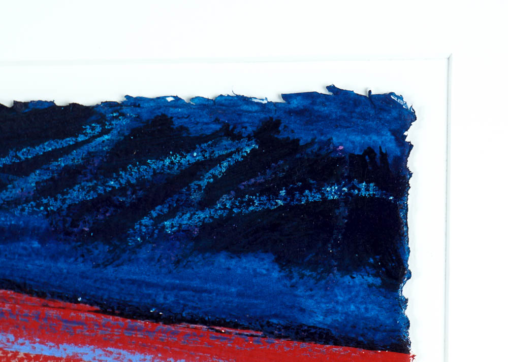 A Framed Abstract Oil Painting by Billy Hertz | EBTH